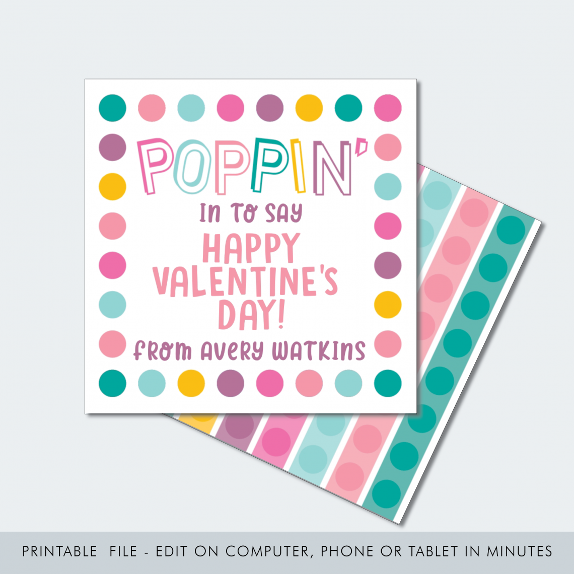 Popper Valentine